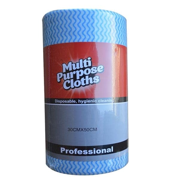 BLUE HEAVY DUTY WIPES ROLL 50 x 30mm | Packaging Square